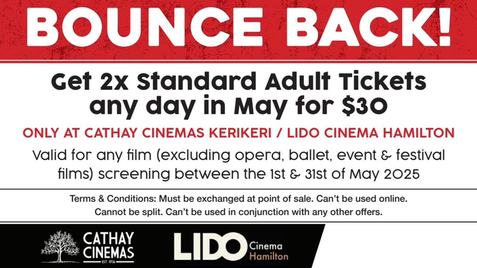 Full Terms and Conditions Below.