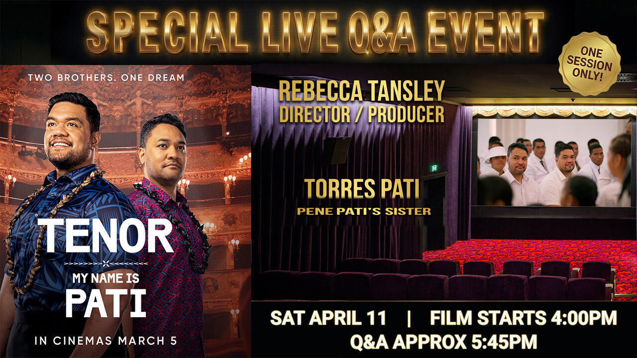 Q&A EVENT: TENOR: MY NAME IS PATI