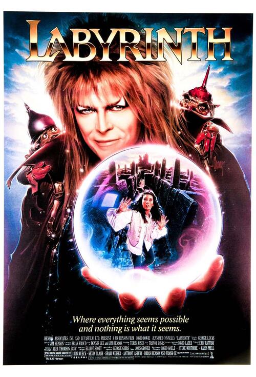 Movie poster for Labyrinth (40th Anniversary)