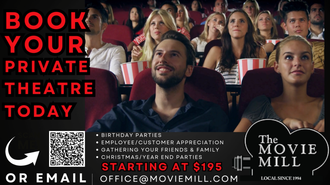 Advertise on our Pre-show Big Screen