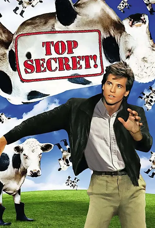 Movie poster for Top Secret! Val Kilmer Tribute