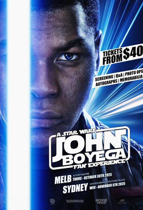 Movie poster for John Boyega - Star Wars Fan Experience & Q&A