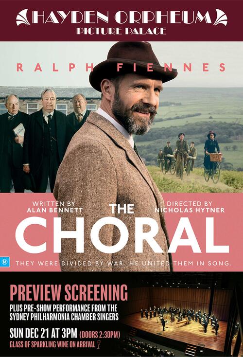 Movie poster for The Choral - Preview Event + Live Choir