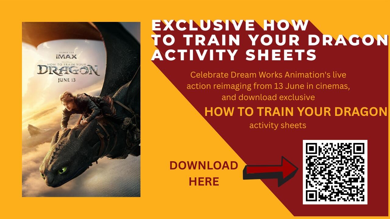 How To Train Your Dragon Activity Sheets