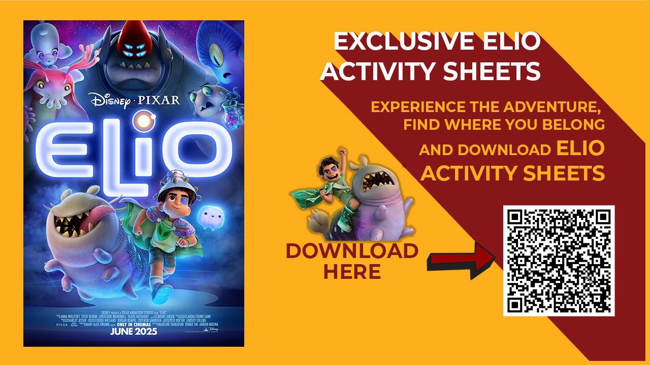 Elio Activity Sheets