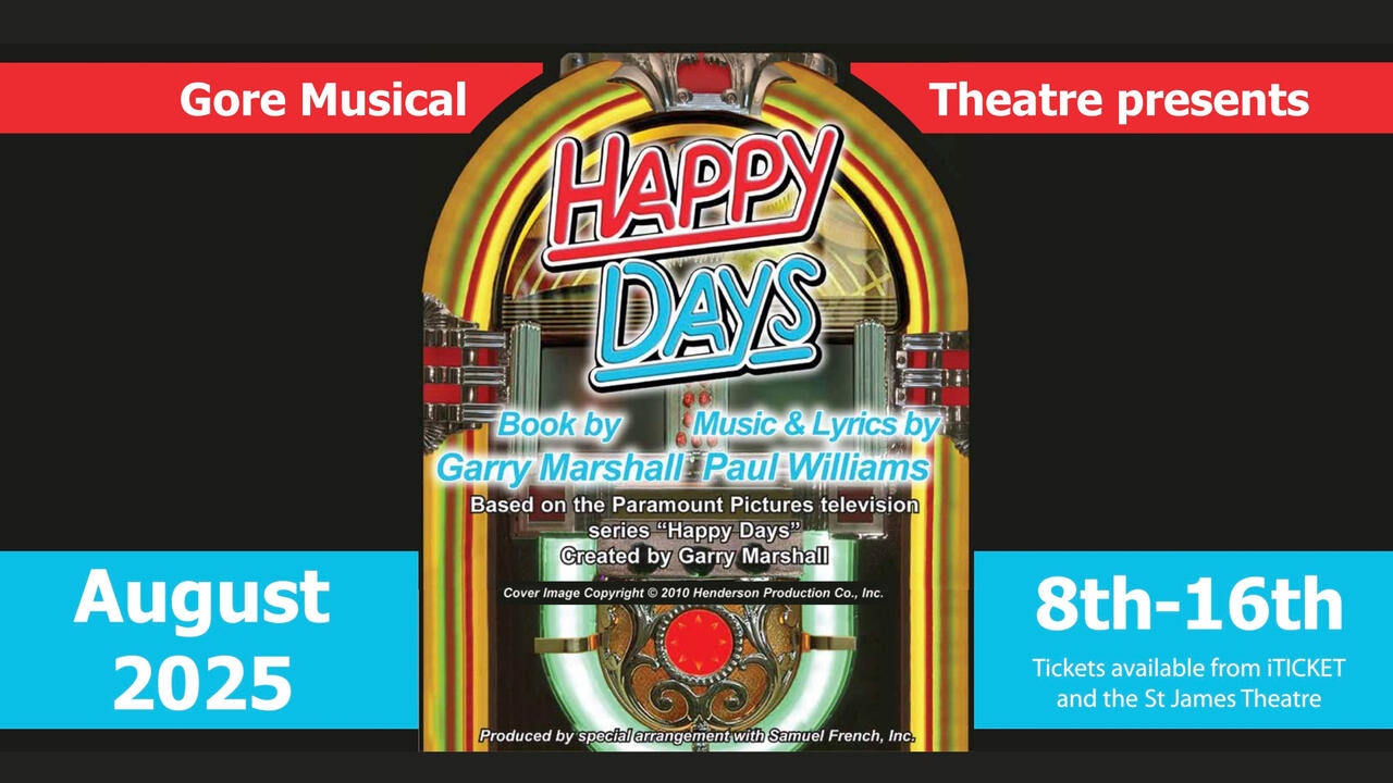 Gore Musical Theatre Presents - HAPPY DAYS