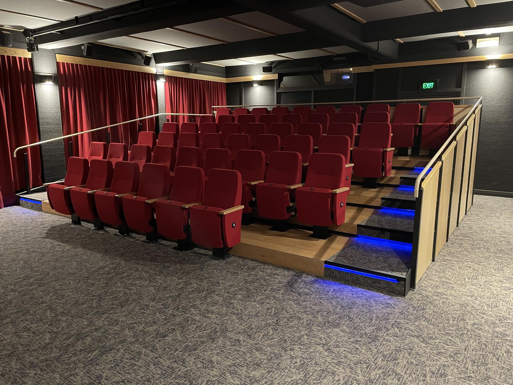 Facilities for live shows include a full range of dressing rooms, a ...