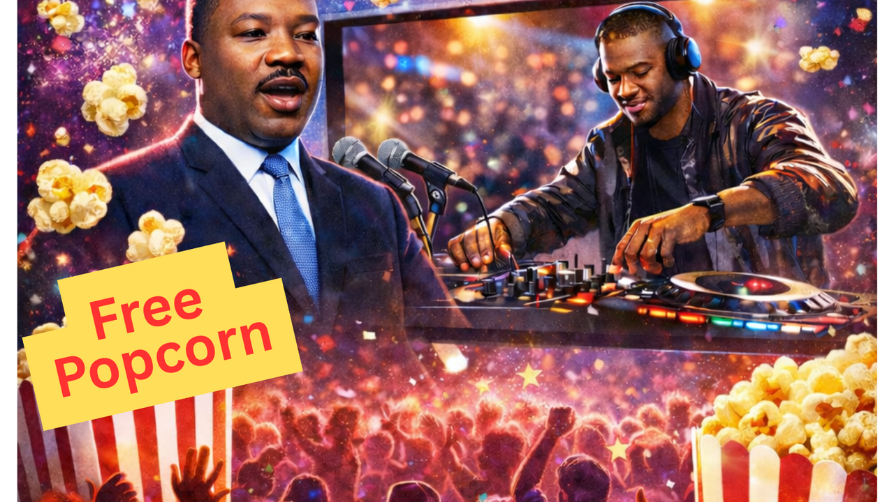 National Popcorn & MLK Celebration