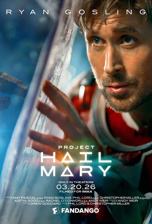 Movie poster for Project Hail Mary