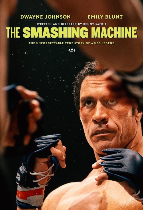 Movie poster for The Smashing Machine